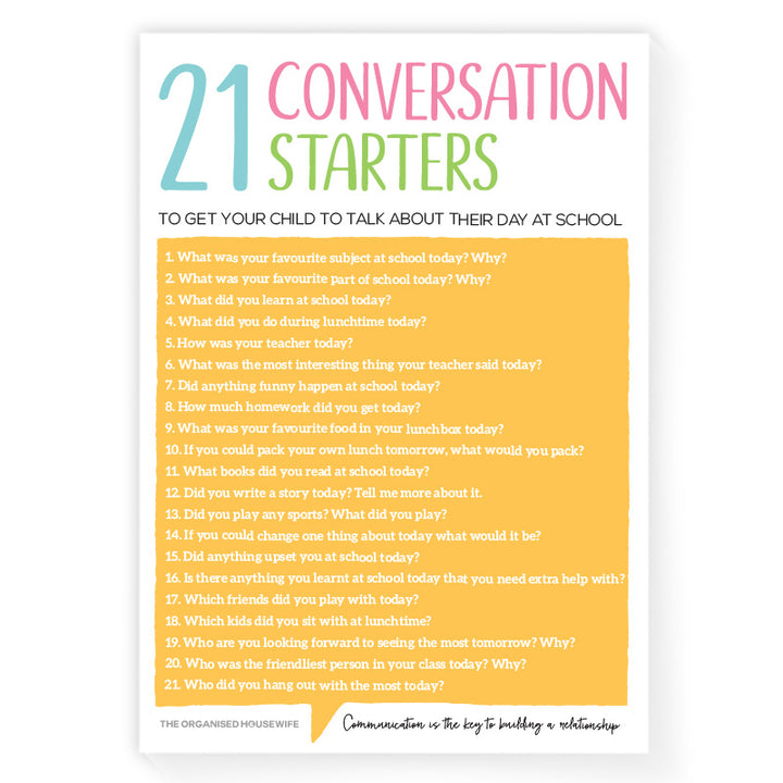 Back to School Printables – OrganisedHQ