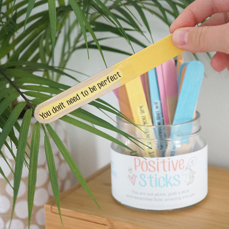 Positive Stick Affirmation Labels – OrganisedHQ