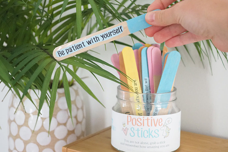 Positive Stick Affirmation Labels – Organised HQ